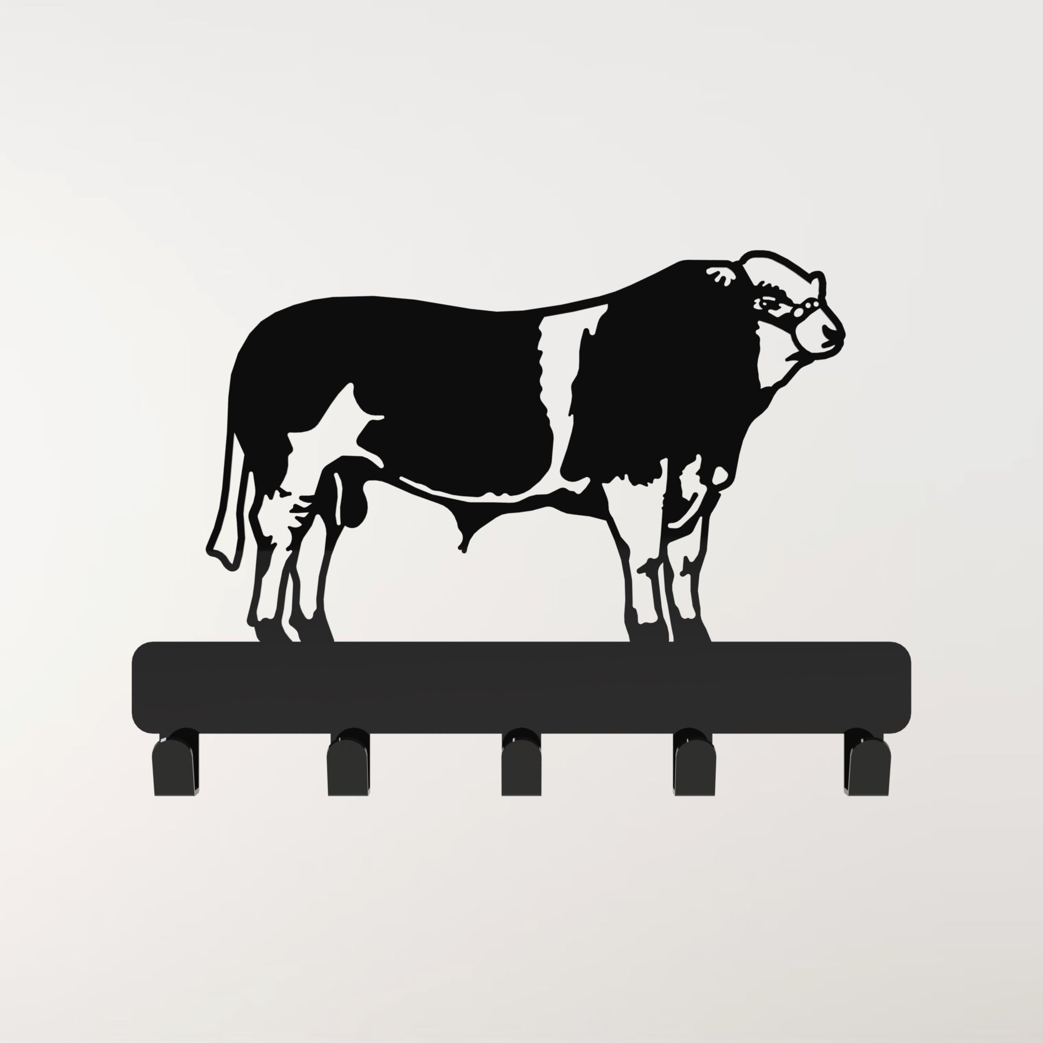 𝐏𝐞𝐝𝐢𝐠𝐫𝐞𝐞 𝐁𝐮𝐥𝐥 𝐇𝐨𝐨𝐤 | Metal Wall Hooks for Coats & Keys – Monea Metal Design